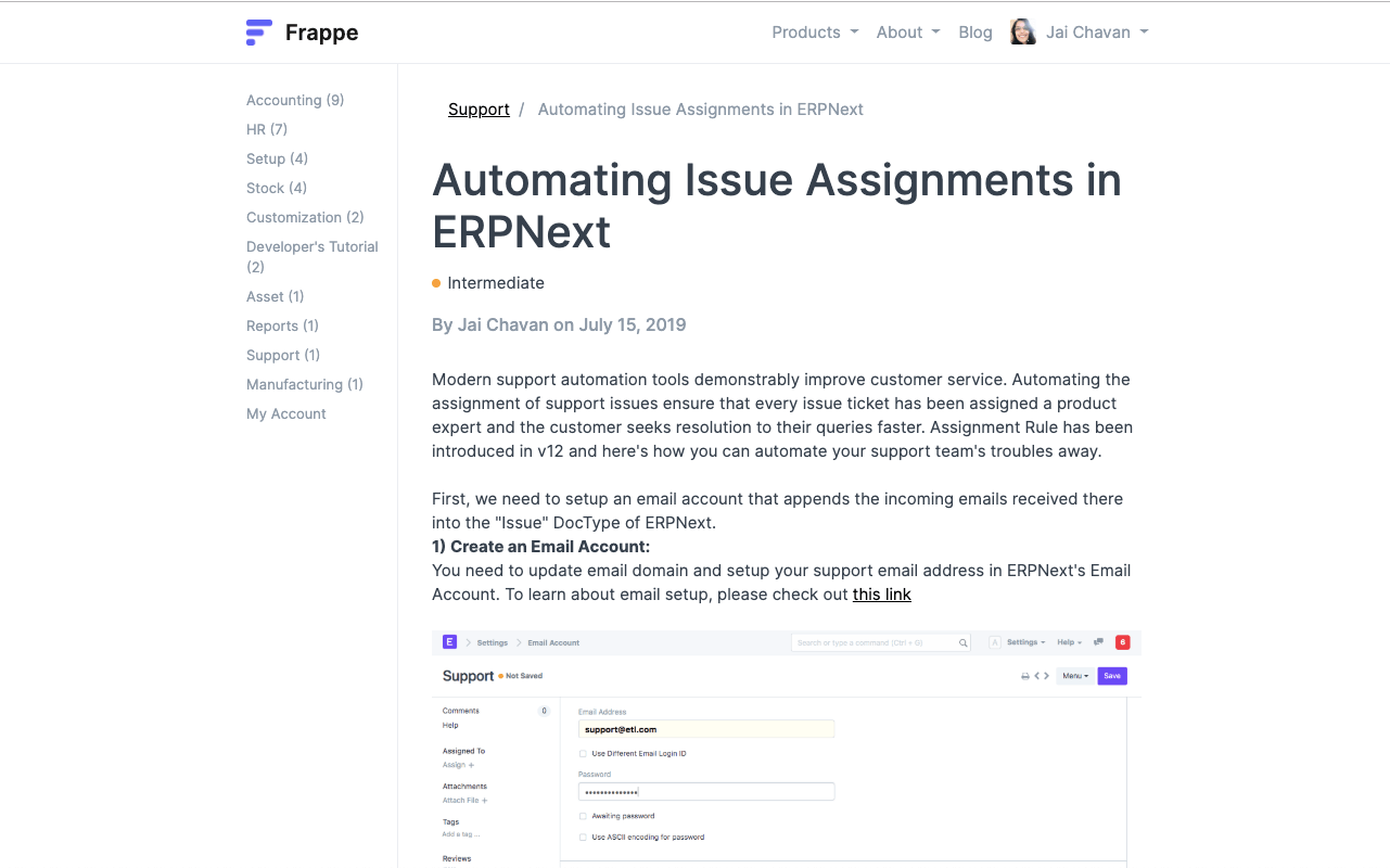 Open-source Help Desk included in ERPNext from oregonerp.com